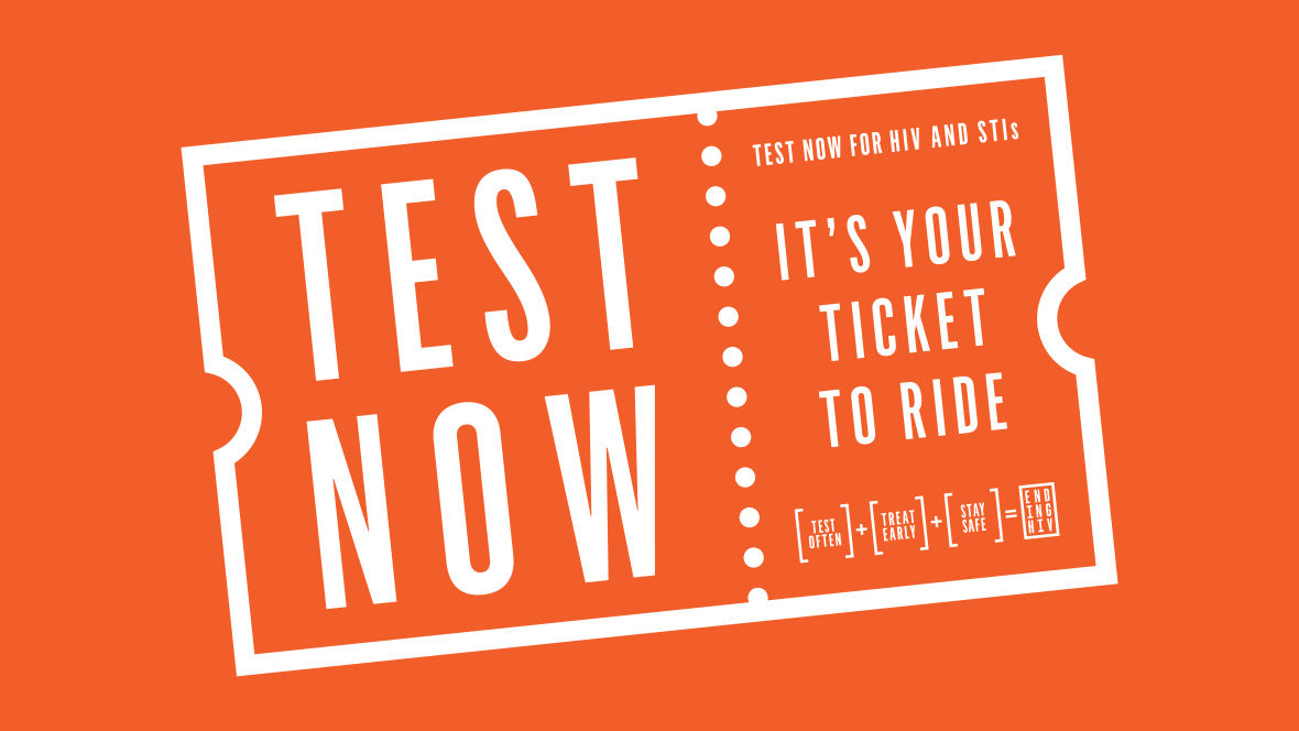 Test now: it’s your ticket to ride | Ending HIV